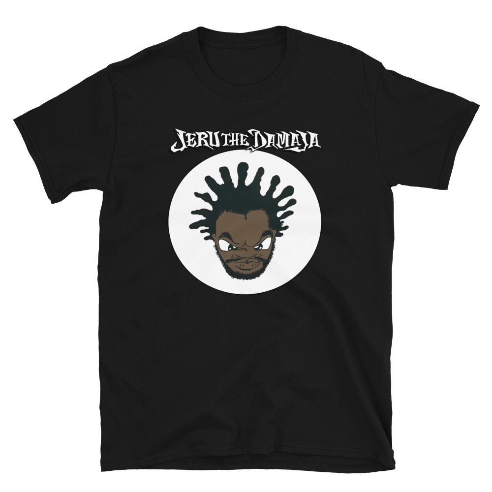 Jeru The Damaja OG White Logo T-Shirt | Official Brooklyn Hip-Hop Merch